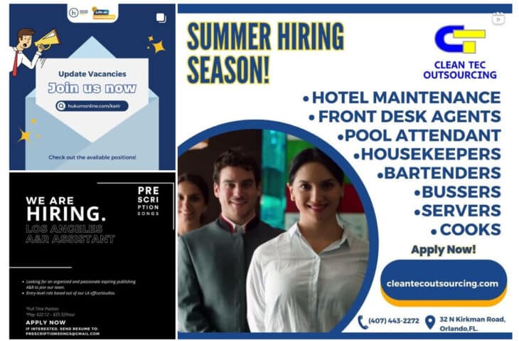 How to Create a 'We’re Hiring' Social Media Post + Examples