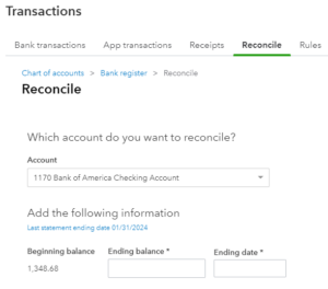 How To Undo a Bank Reconciliation in QuickBooks Online