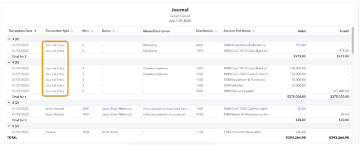 How To Make a Journal Entry in QuickBooks Online
