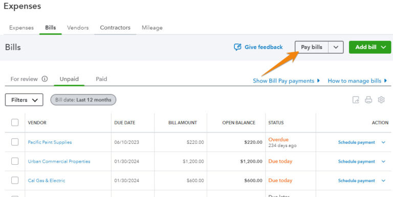 How To Enter a Partial Payment in QuickBooks Online