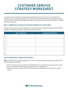 6 Steps for Creating a Customer Service Strategy (+ Worksheet)