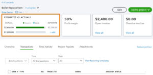 How To Create and Manage Projects in QuickBooks Online