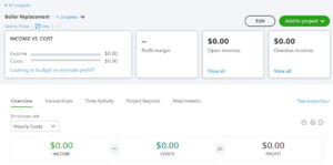 How To Create and Manage Projects in QuickBooks Online