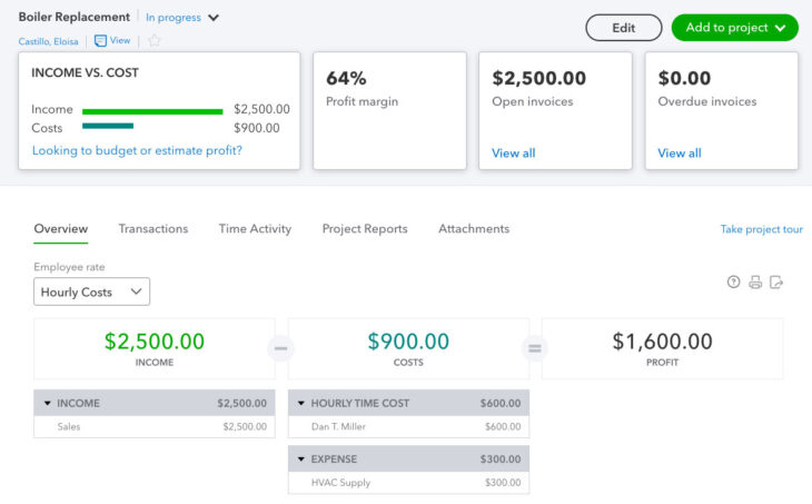 How To Create and Manage Projects in QuickBooks Online