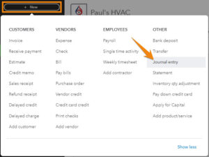 How To Make a Journal Entry in QuickBooks Online