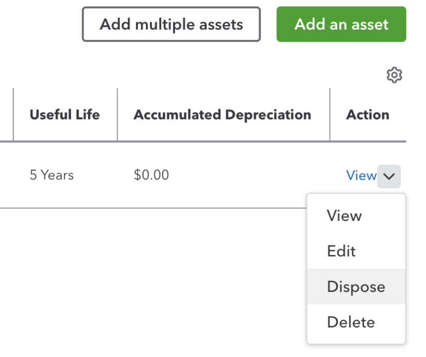 How To Use the QuickBooks Online Fixed Asset Manager