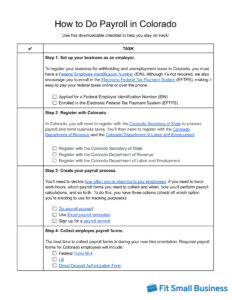 How to Do Payroll in Colorado: An Employer’s Guide