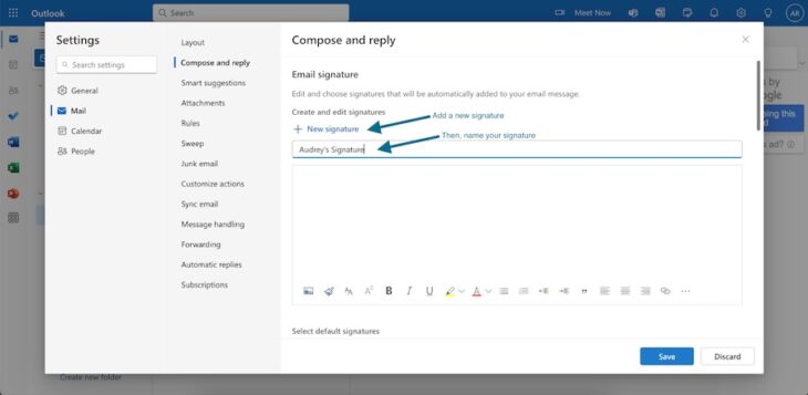 How to Add a Signature in Outlook (New & Classic Versions)