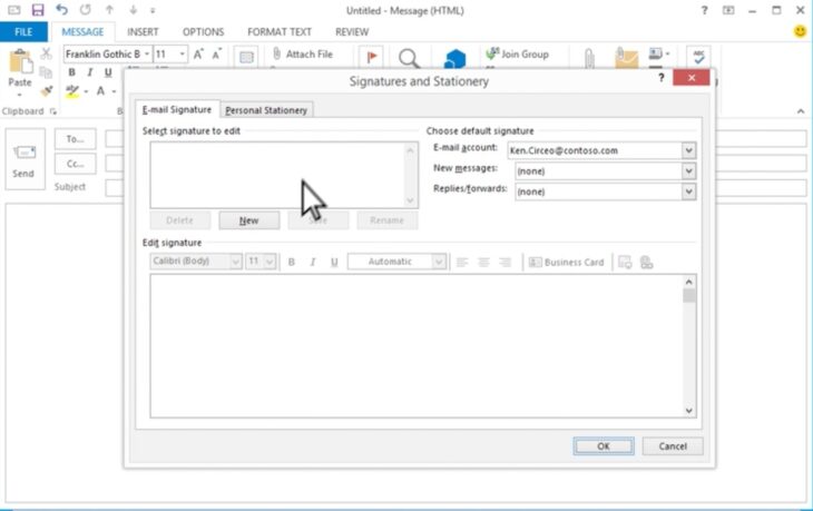 How to Add a Signature in Outlook (New & Classic)
