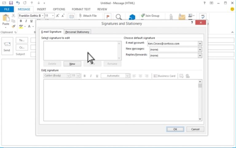 How to Add a Signature in Outlook (New & Classic)