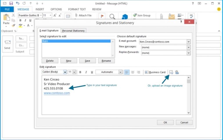 How to Add a Signature in Outlook (New & Classic)