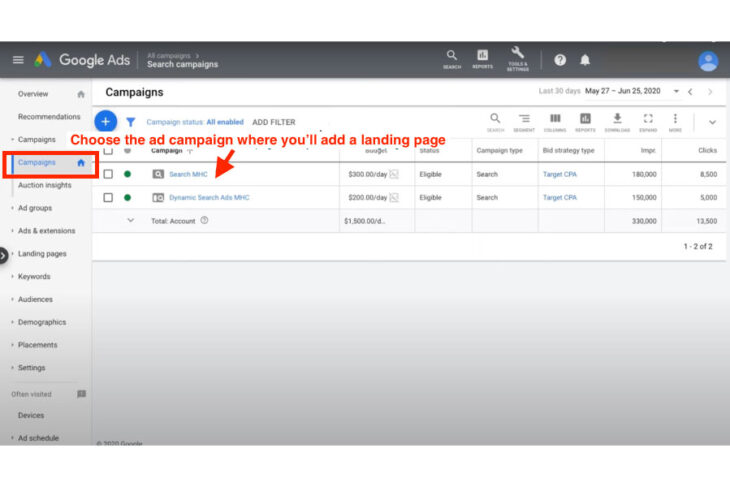 How to Add a Landing Page to Google Ads in 6 Steps