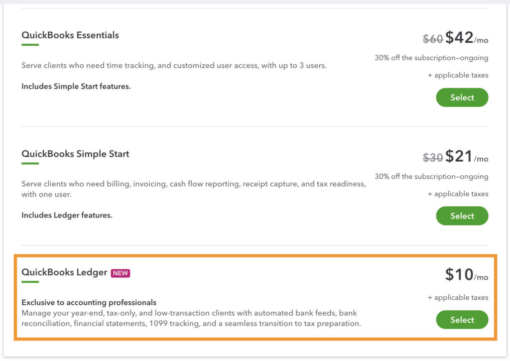 QuickBooks Ledger Review: Features & Pricing