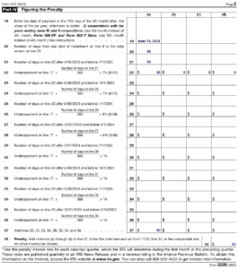 What is Form 2220 (+Example)