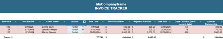 How To Track Invoices in Excel [+Free Template]