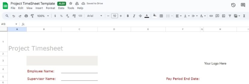 Free Timesheet Template: Download Excel, Sheets & PDF