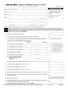How to Fill Out Form 944: Per-part Instructions + What to Know