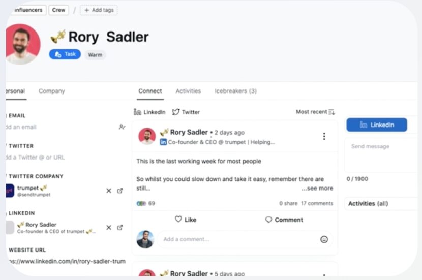 9 Best LinkedIn CRM Software for 2024