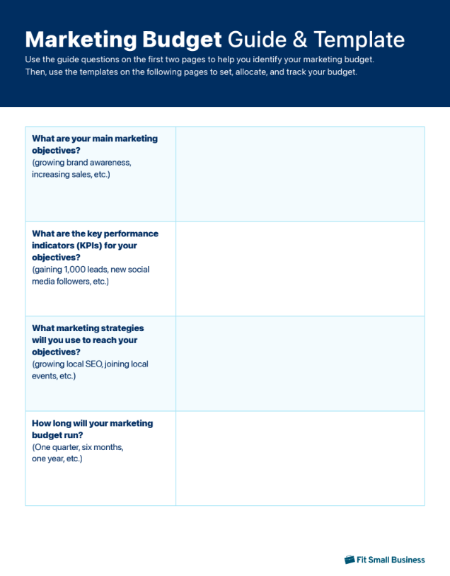 How to Set Up a Marketing Budget in 5 Steps (+ Free Template)