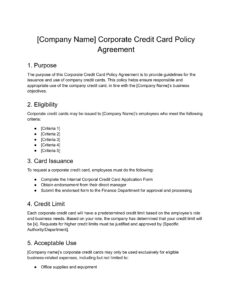 How to Create a Corporate Credit Card Policy [+Free Template]