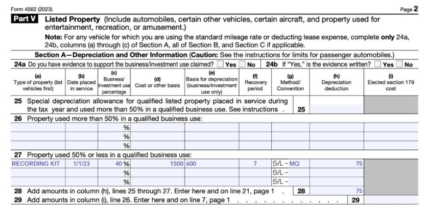 What Is Listed Property & Allowable Depreciation