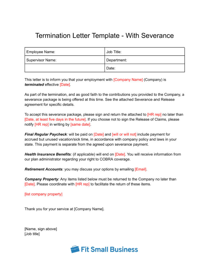 Termination Letter: Types & What to Include (+ Templates)
