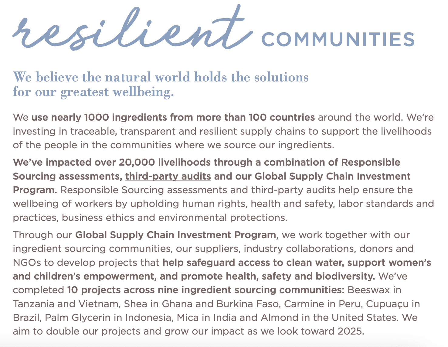 Supply Chain Transparency for Independent Retailers