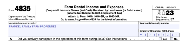 How to Complete Form 4835