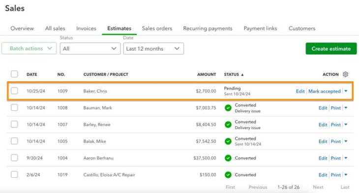 How to Do Progress Invoicing in QuickBooks Online