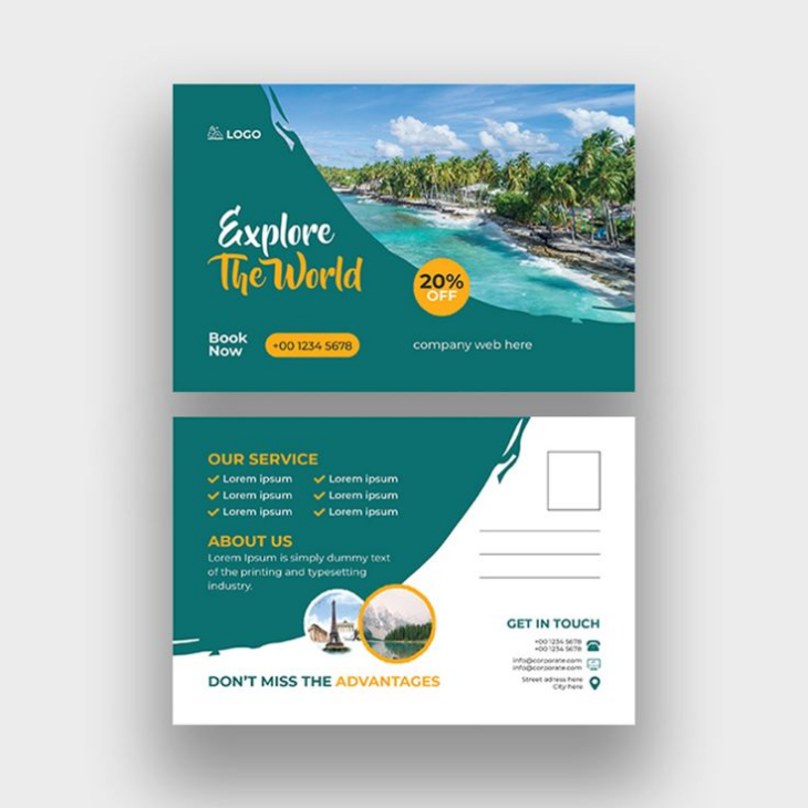 18 Marketing Postcard Examples for Design Inspiration