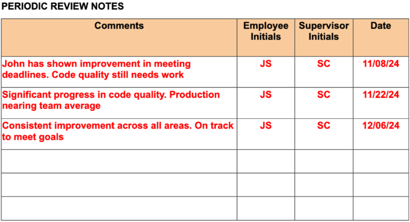 How to Create a Performance Improvement Plan (+ Template)