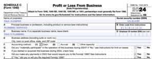 How To Fill Out Schedule C in 2025 (With Example)