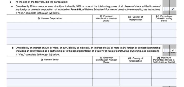 How To Fill Out Form 1120 for Tax Year 2024 (With Example)