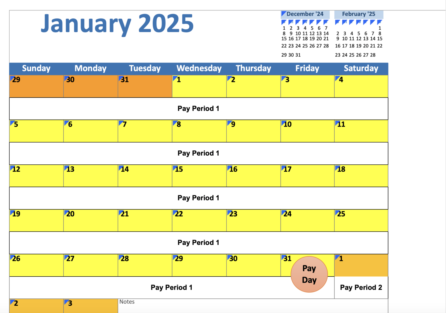 What Is a Pay Period? (Free 2025 Pay Period Calendars)