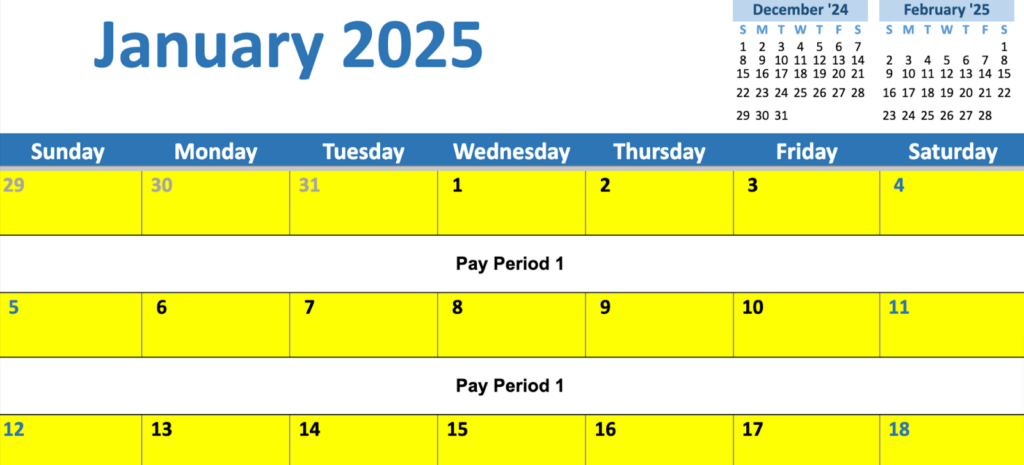 What Is a Pay Period? (Free 2025 Pay Period Calendars)