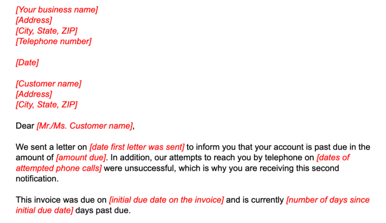 How To Write a Collection Letter [+Templates]